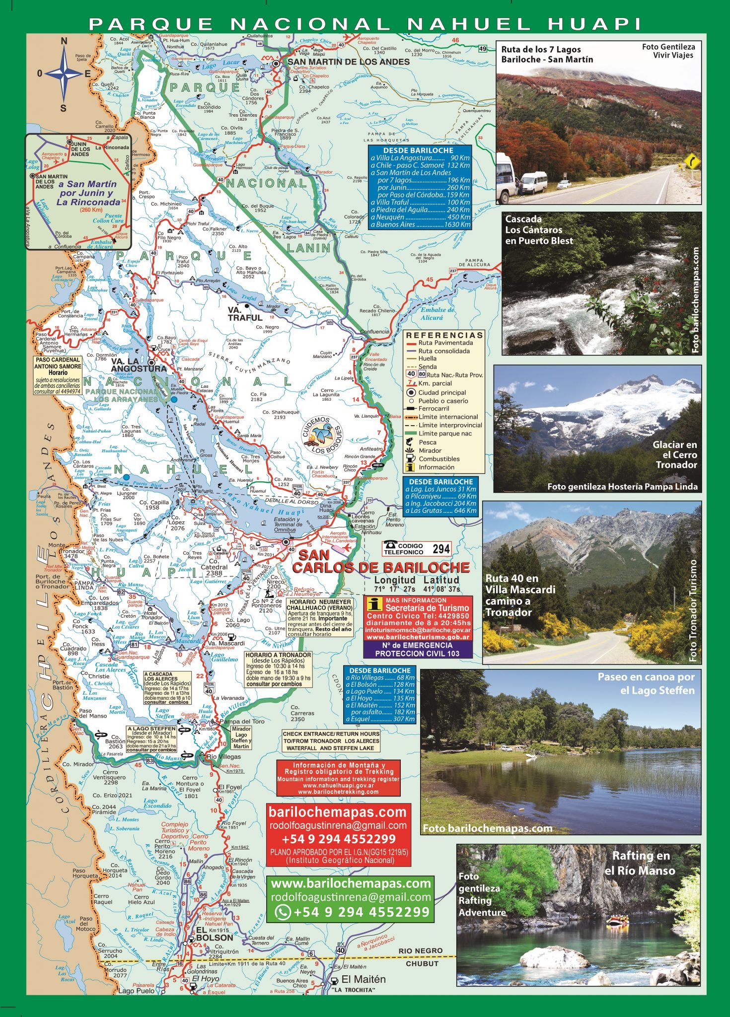 Mapas turísticos - Municipalidad de Bariloche